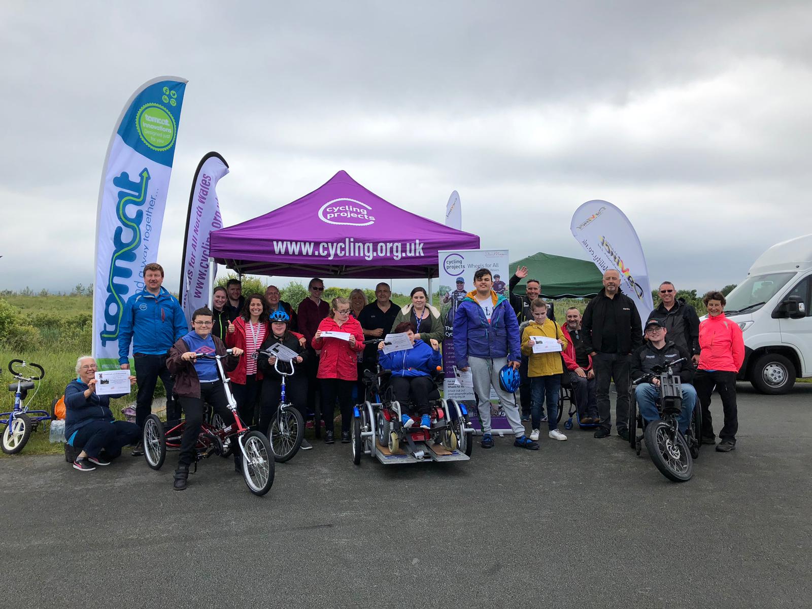 Marsh Tracks Tryout | Wheels for All — The UK inclusive cycling charity
