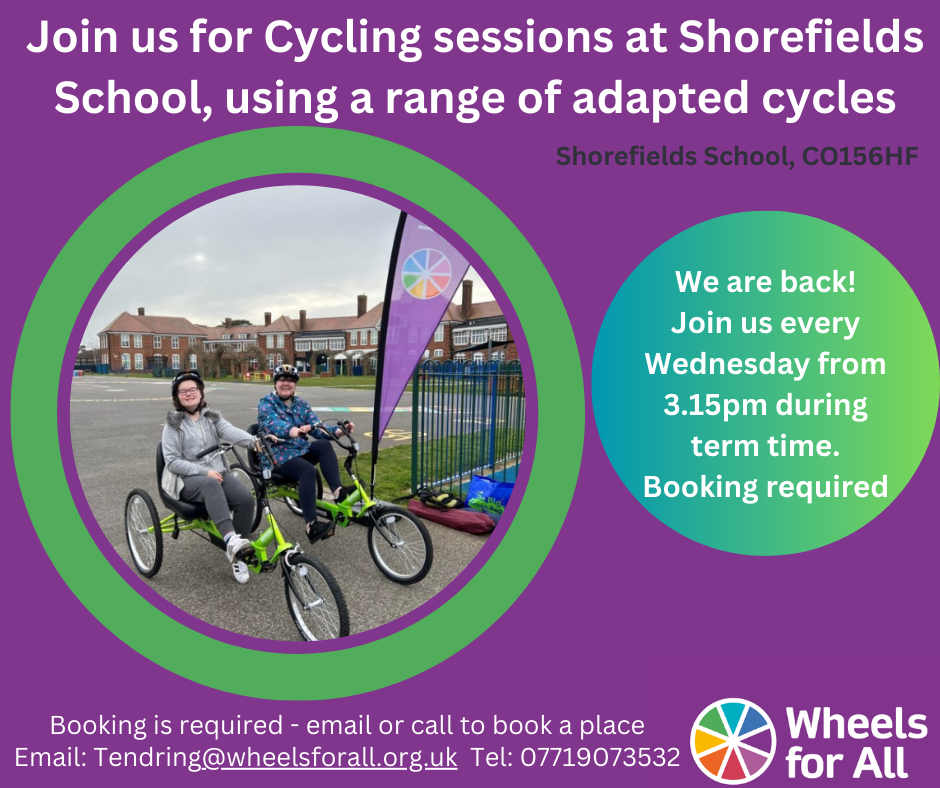Spotlight on: Wheels for All Tendring | Wheels for All — The UK ...